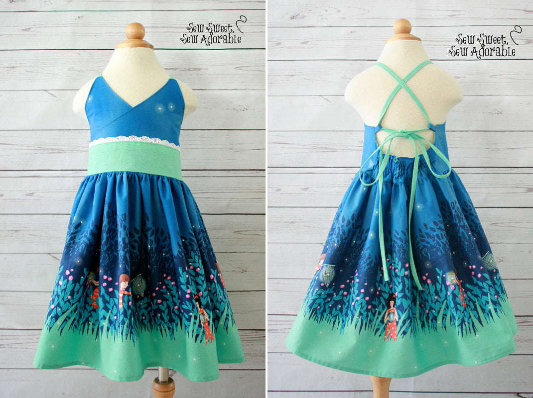 Amanda Dress with Waistband – Sew Sweet, Sew Adorable